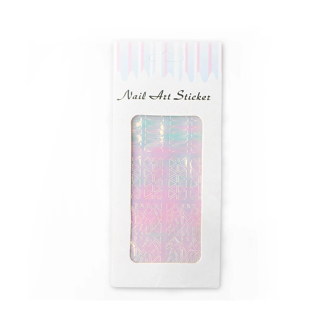 Наклейки Радужный микс №1359 Zoo Nail Art