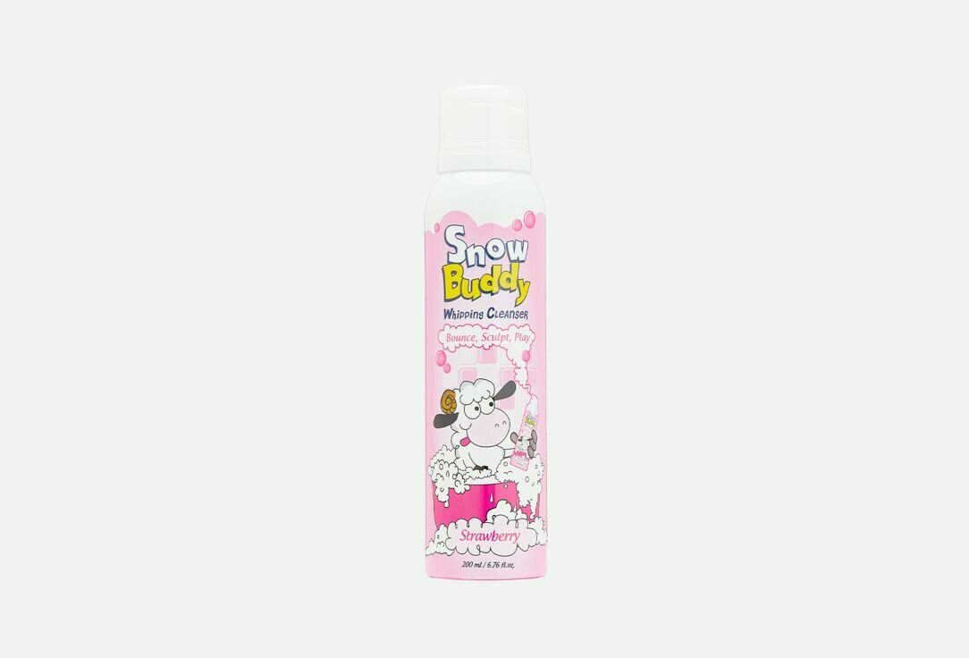 Детская очищающая пенка SNOW BUDDY Whipping Cleanser Strawberry 200 мл