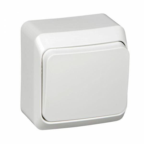 15 шт. Systeme Electric Этюд Бел Выключатель 1-клавишный BA10-001B