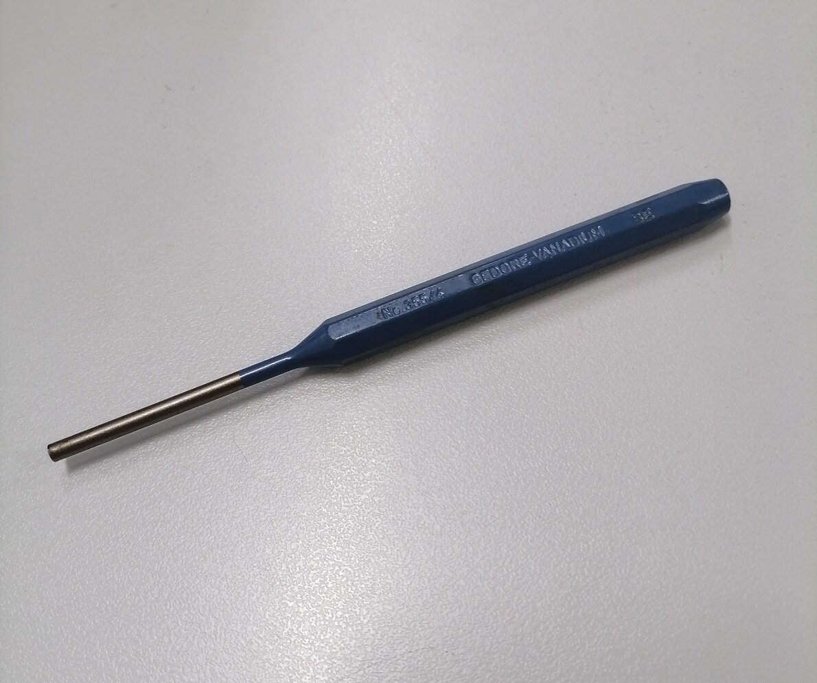 Выколотка для шплинтов 4 мм с восьмигранным профилем ствола 355-4 GEDORE 6493250