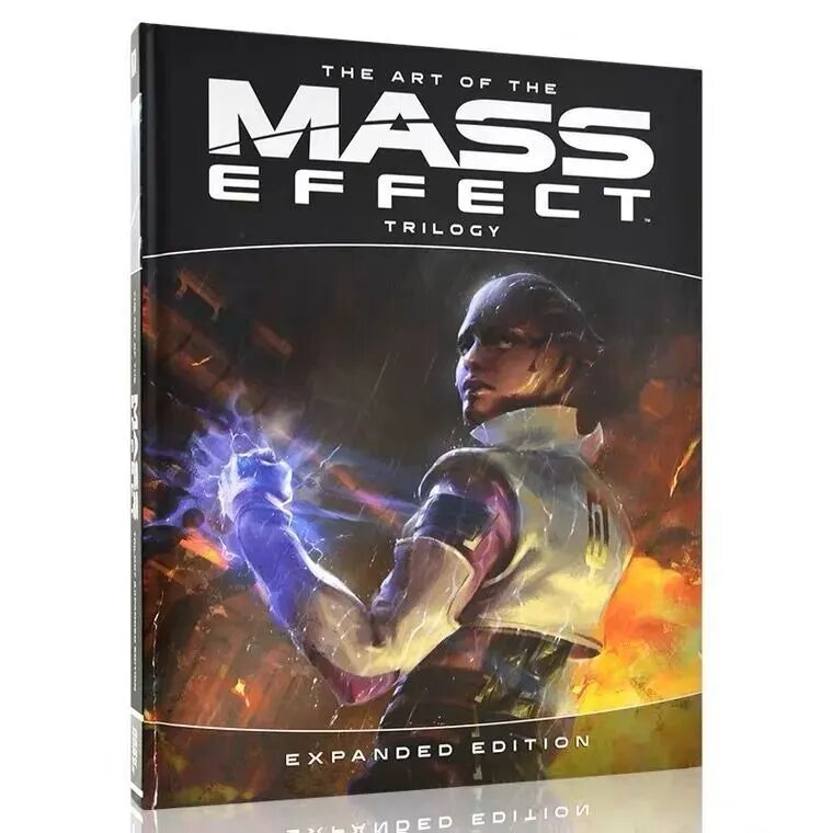 Печатная книга Mass Effect с дополнениями DLC: Иллюстрированное издание с концепт-артами и новыми материалами по вселенной