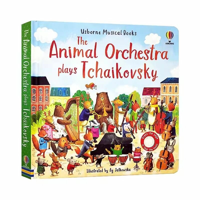 Usborne Orchestra Music Book Children's Instrument Cognitive Art Enlightenment Vocal Reader