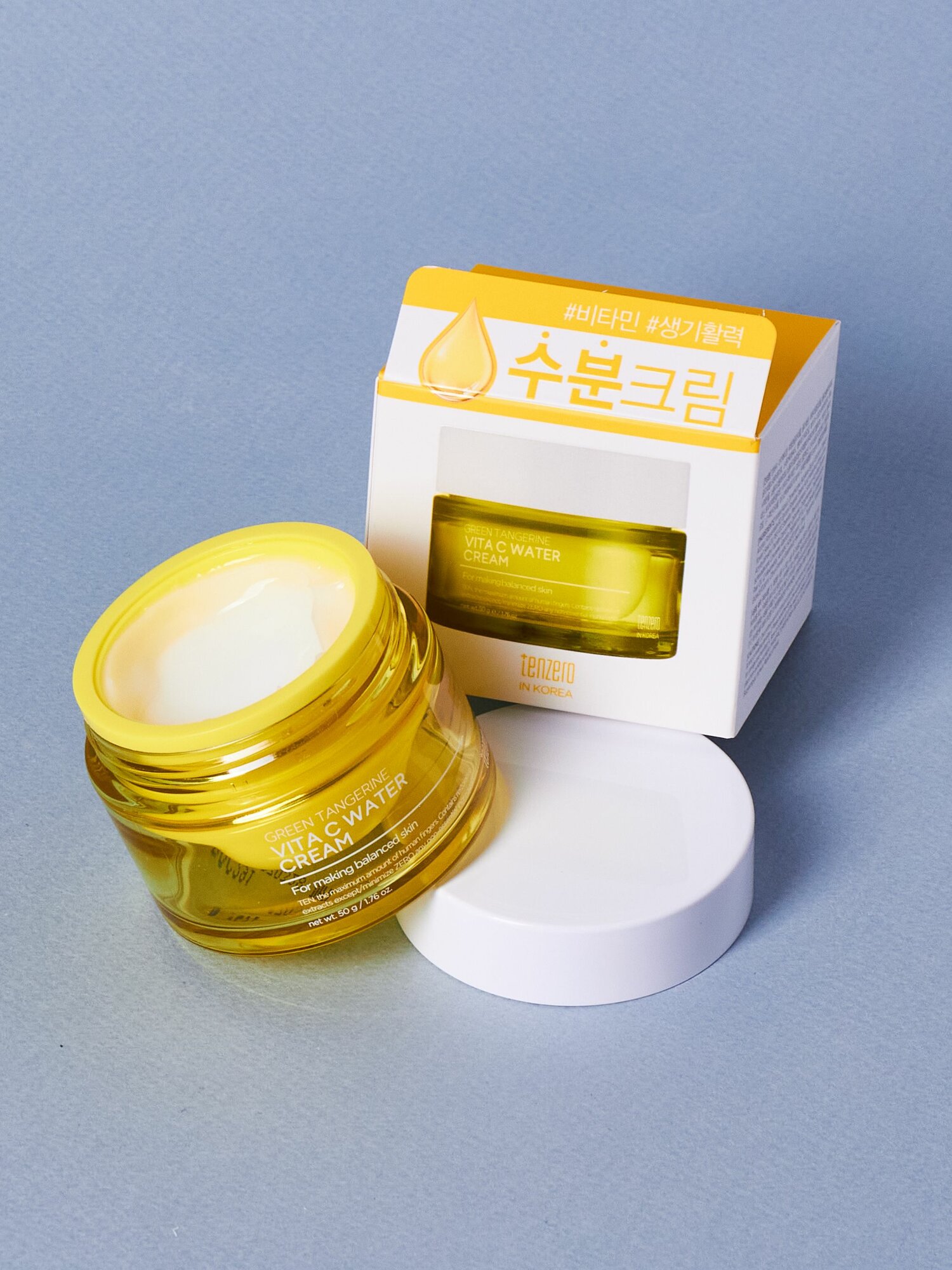 TENZERO Крем для лица с витамином С 50г Green Tangerine Vita C Water Cream