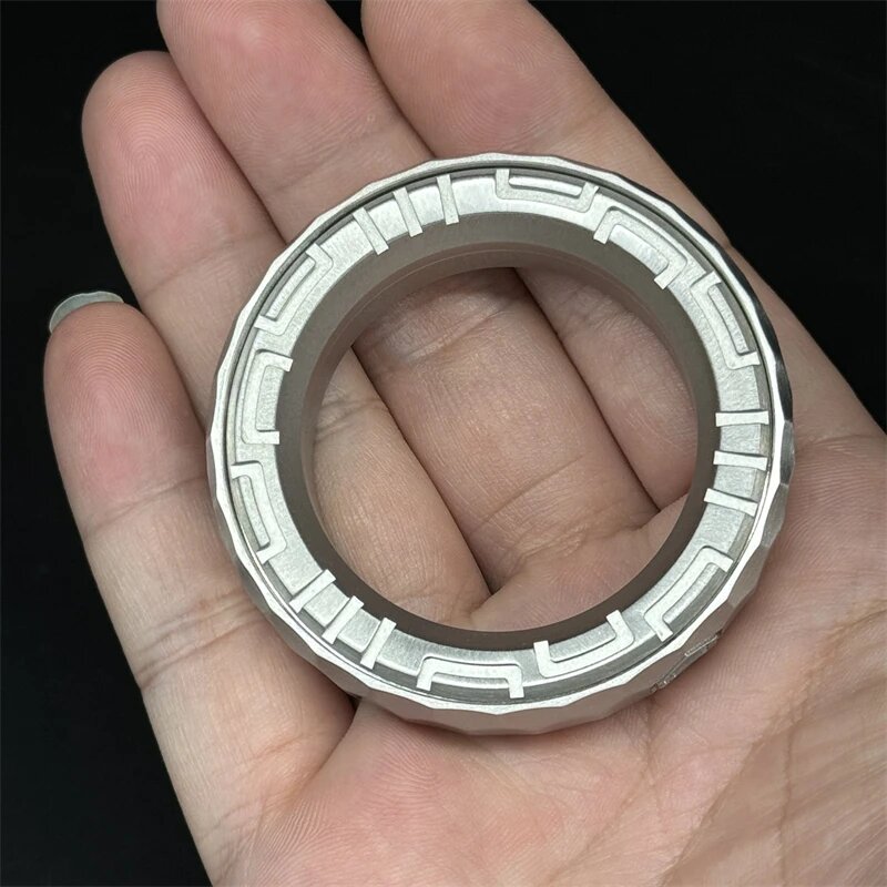 Кольцо-антистресс из нержавеющей стали sliver