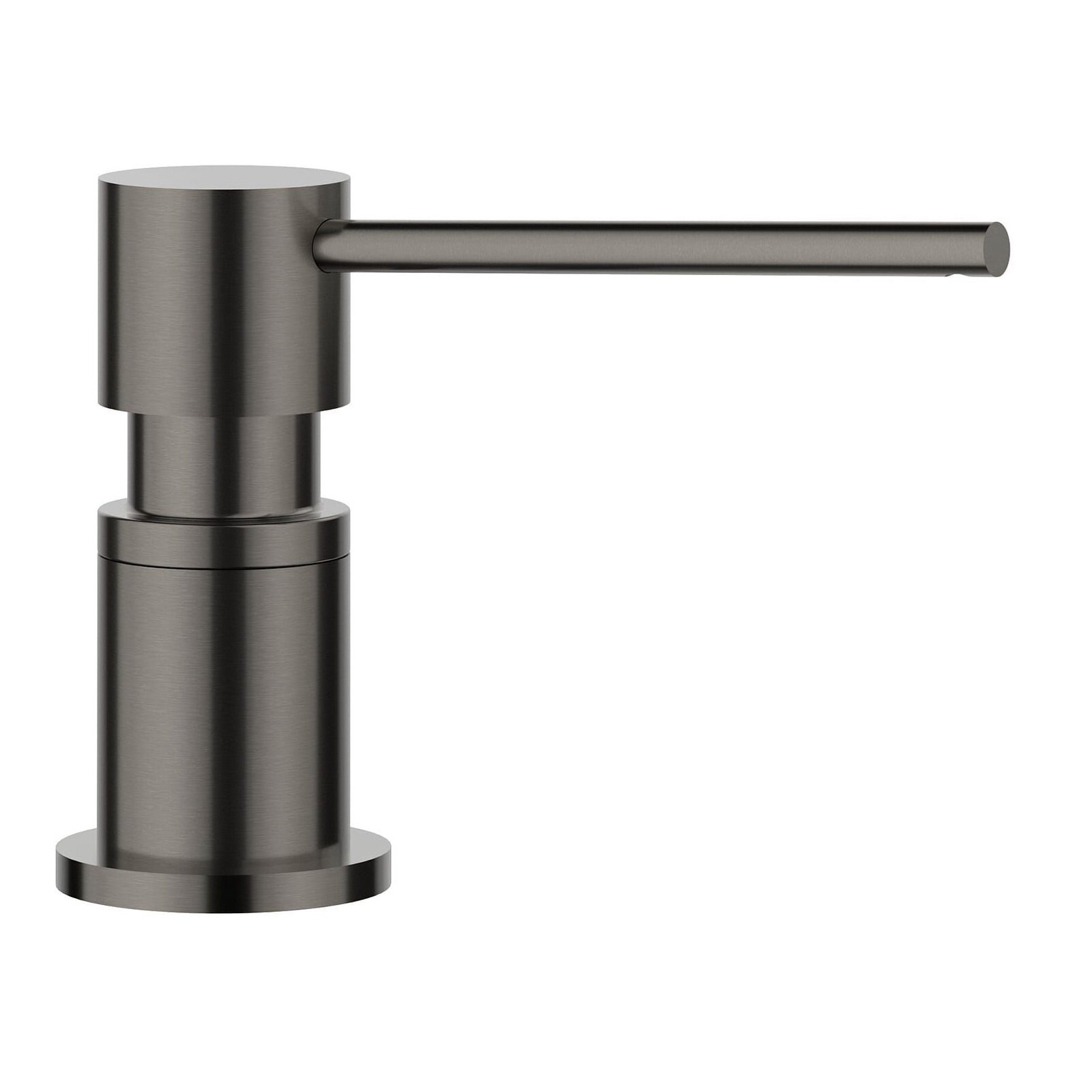 Дозатор моющего средства Blanco Lato PVD Satin Dark Steel 527743