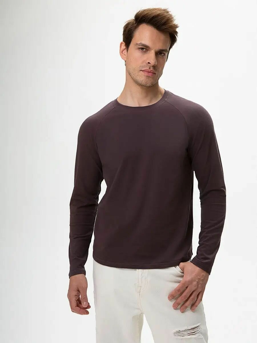 Лонгслив с рукавом реглан