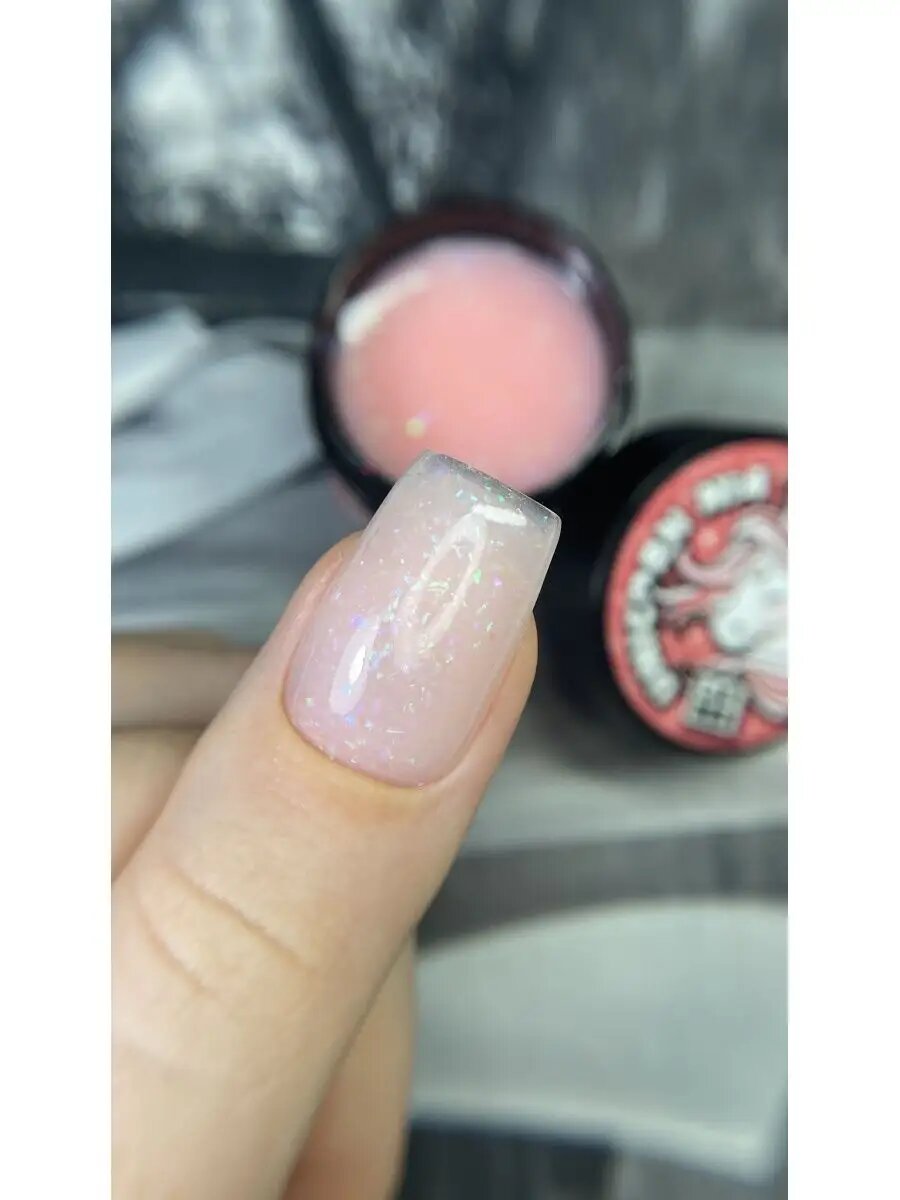 Гель Unicorn с шиммером 4