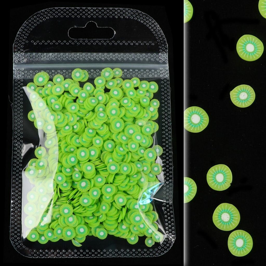 Набор мягкой глины с фруктовыми кусочками