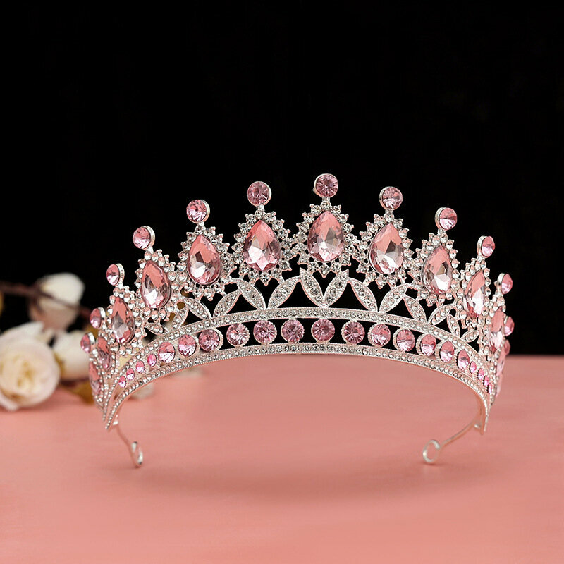 Корона "Барокко", ретро, черная, для свадьбы, 18 лет