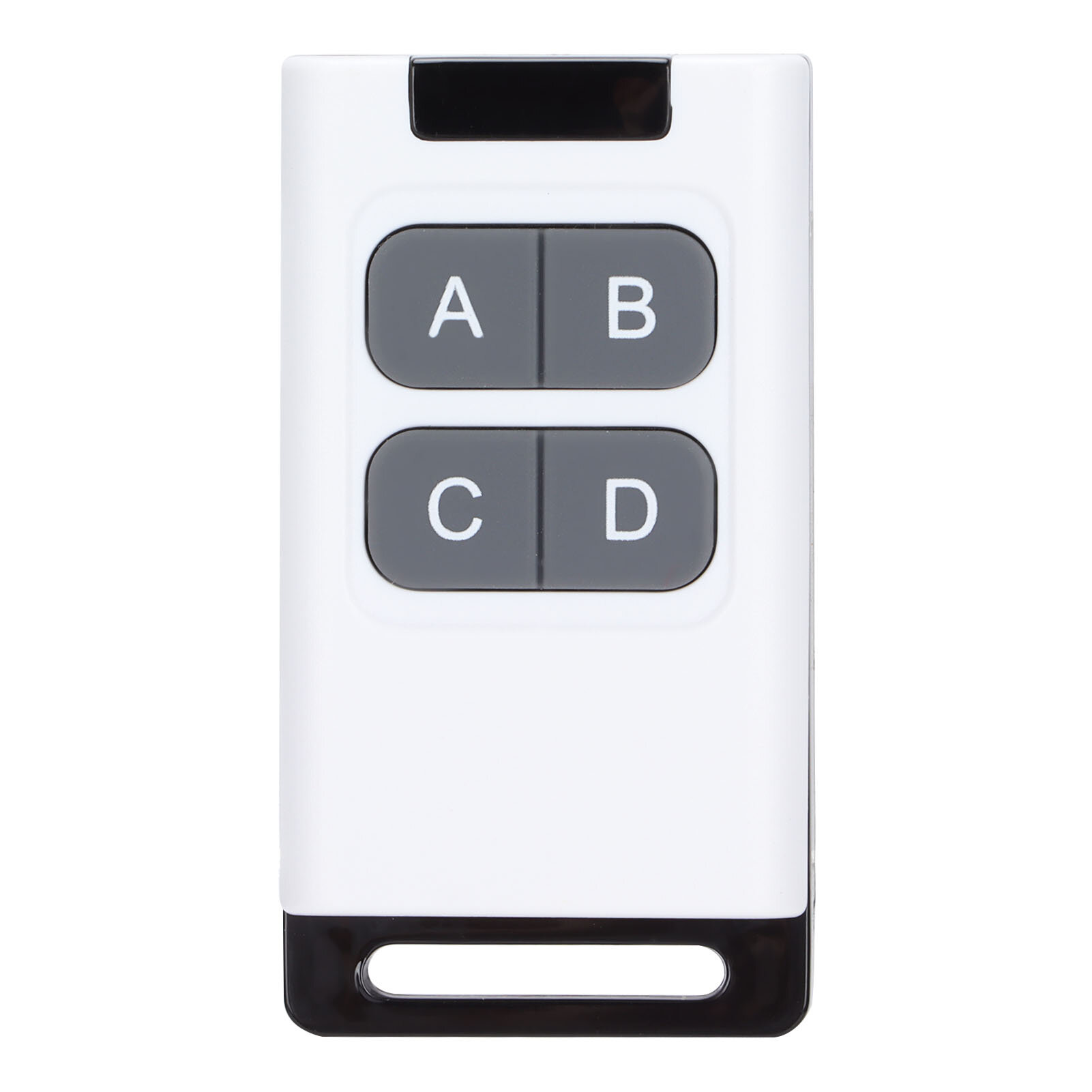 Беспроводной 4-канальный радиочастотный пульт дистанционного управления с реле 433 МГц для гаражных ворот и систем домашней безопасности.