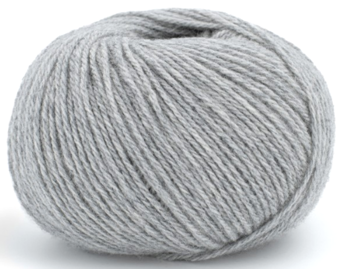 Como Cashmere /Комо Кашемир/ пряжа Lamana (70% шерсть мериноса сверхтонкая, 30% кашемир),25г/120м (42 M, hellgrau (светло-серый), серый, New!)