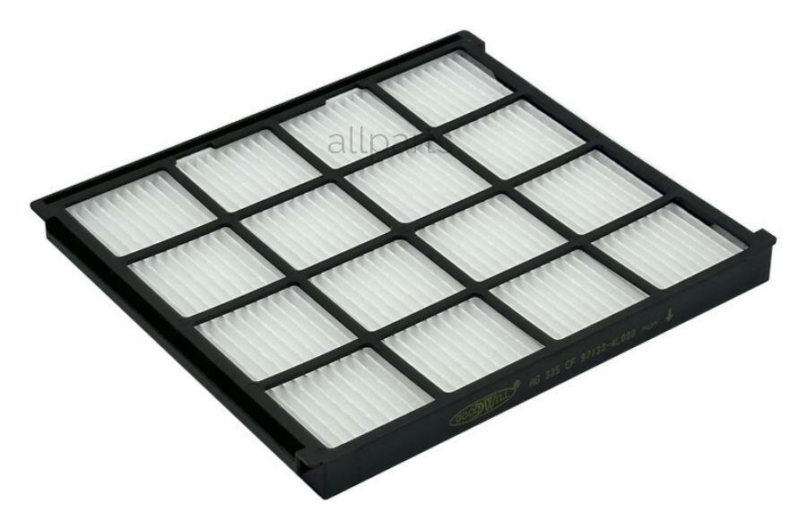 GOODWILL AG 335 CF Фильтр салона HYUNDAI Solaris / Kia Rio III (к-т с пл. рамкой) GOODWILL AG 335 CF