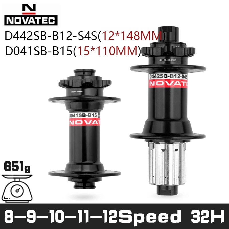 Ступица NOVATEC D041SB D042SB 32 отверстия черная