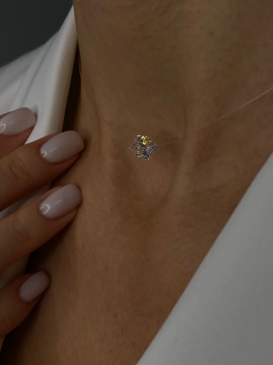 Колье, кристаллы Swarovski