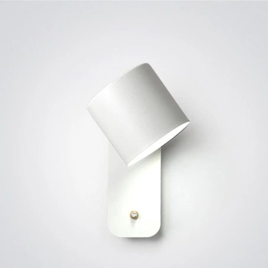 Светильник настенный, бра Е27, с выключателем, белый теплый свет