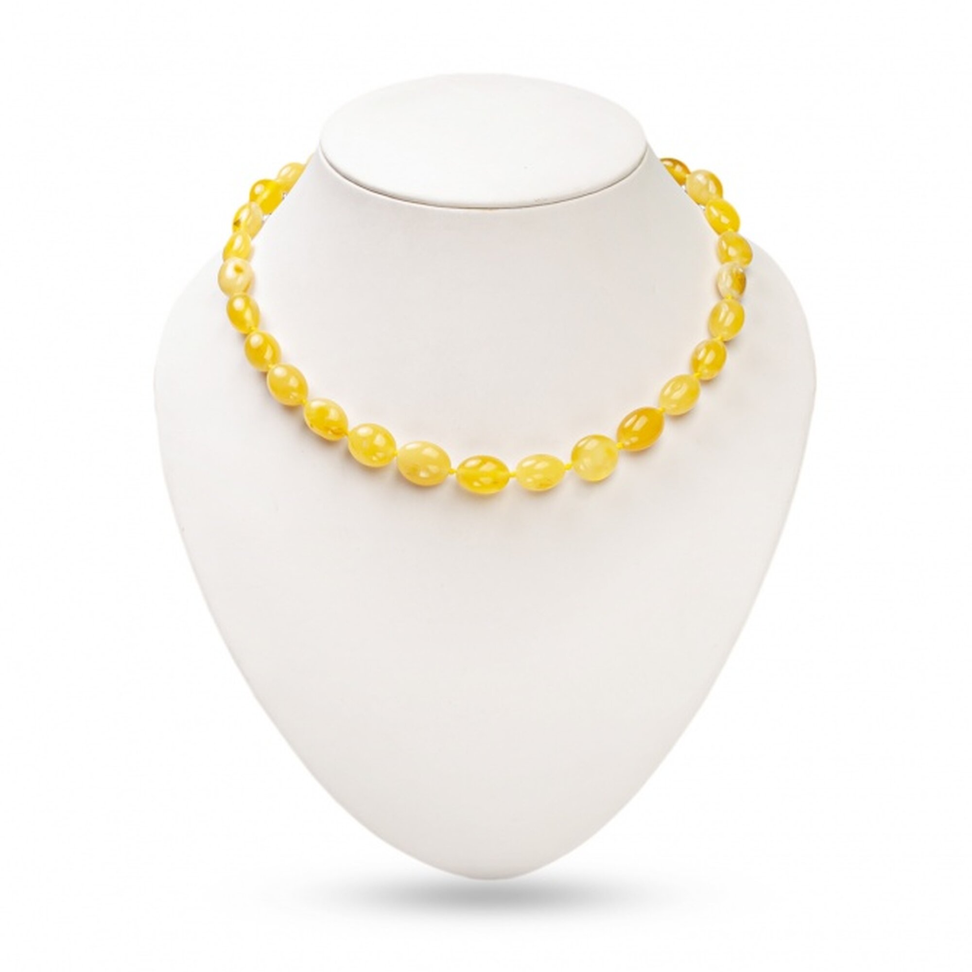 Бусы, янтарь