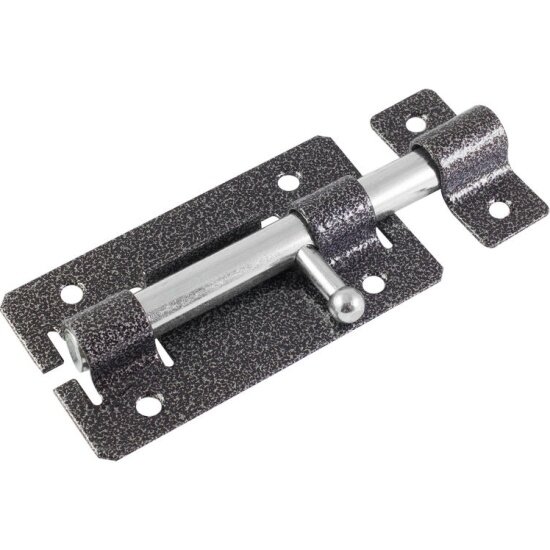 Ремоколор Дверная задвижка (с полимерным покрытием, цилиндрический движок, 14x145 мм) 70-0-140