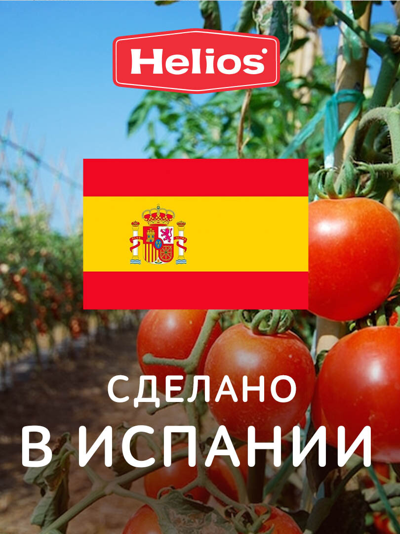 Кетчуп томатный Helios Barbeque, натуральный, соус томатный, 340 г — фото 1