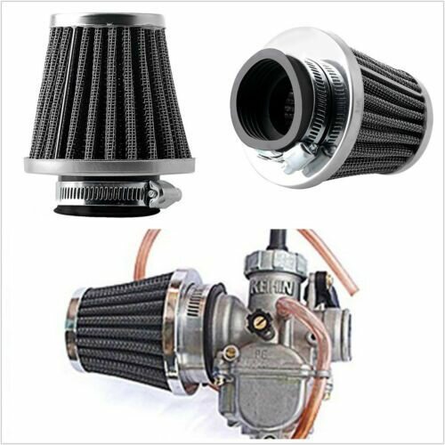 2X54 Мм Конические Хромированные Воздушные Фильтры Pod Clean Для Мотоцикла Cafe Racer Universal