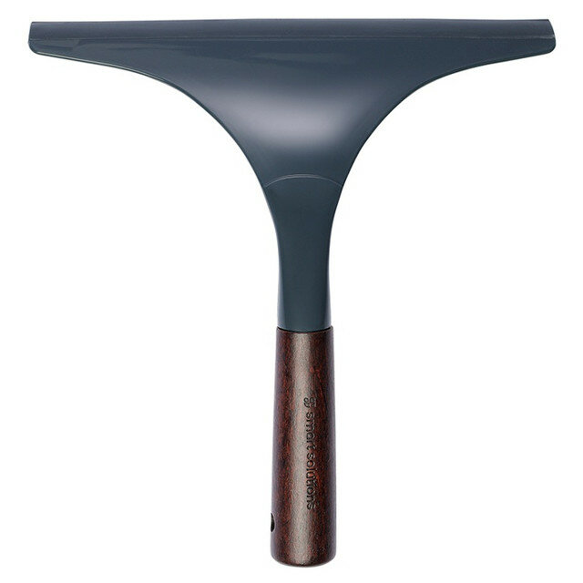 SMART SOLUTIONS Cleans водосгон 23 см для стекла из пластика, бамбука и тпрс долговечный