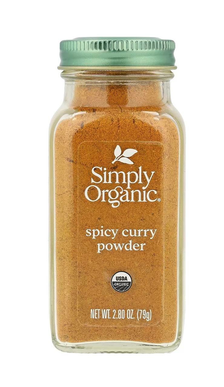 Острый порошок карри Simply Organic, 79 г