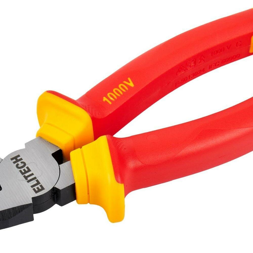 Плоскогубцы диэлектрические Elitech 110402 180 мм