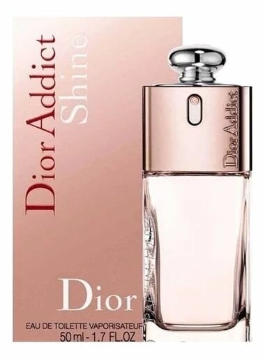 DIOR ADDICT SHINE Женская туалетеая вода 50мл