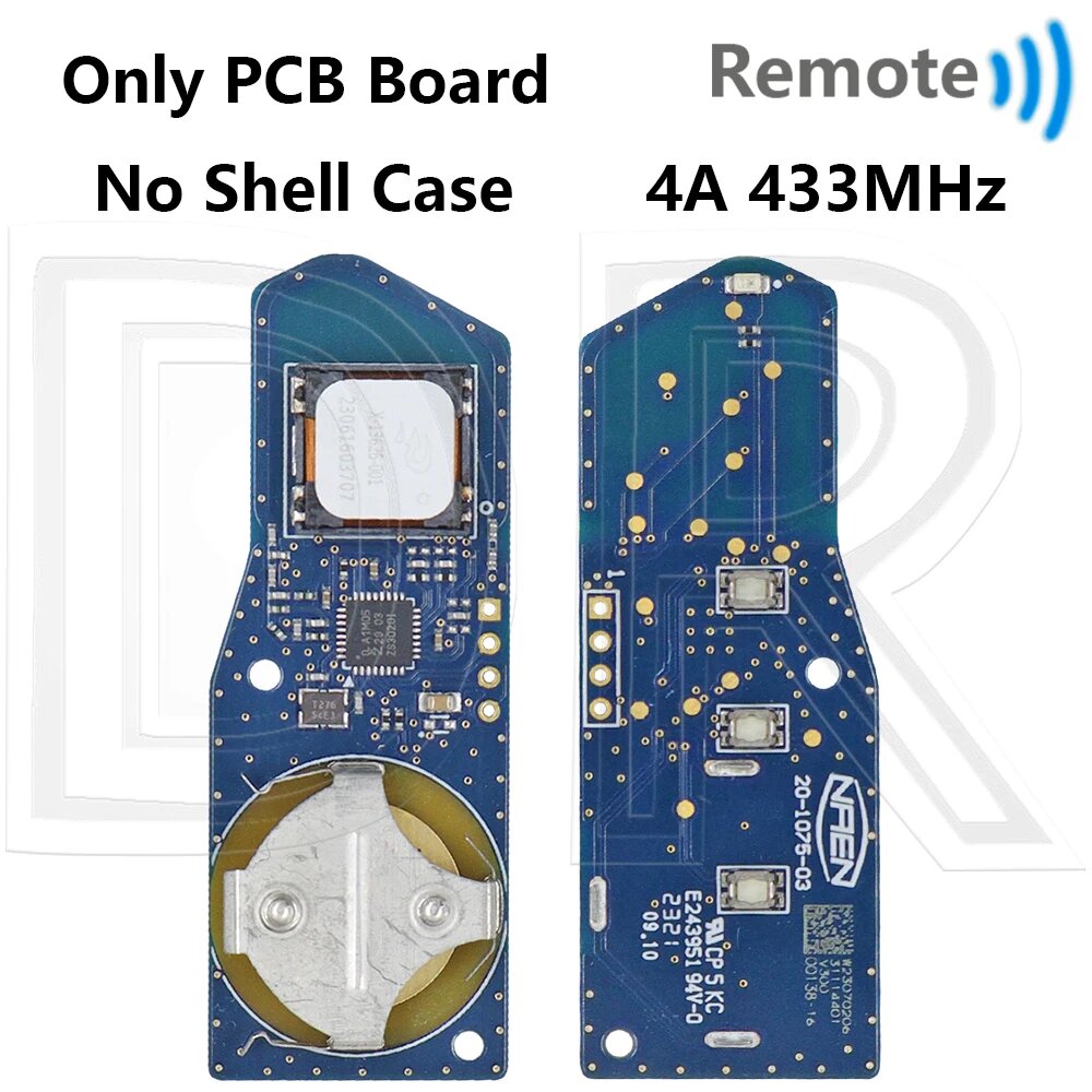 Отличный чип 4А, 433 МГц, оригинальный автомобильный ключ дистанционного управления для Chery New Tiggo 7plus 8Plus 3X 5X TX TXL LX Exeed Vantas Only PCB Blue