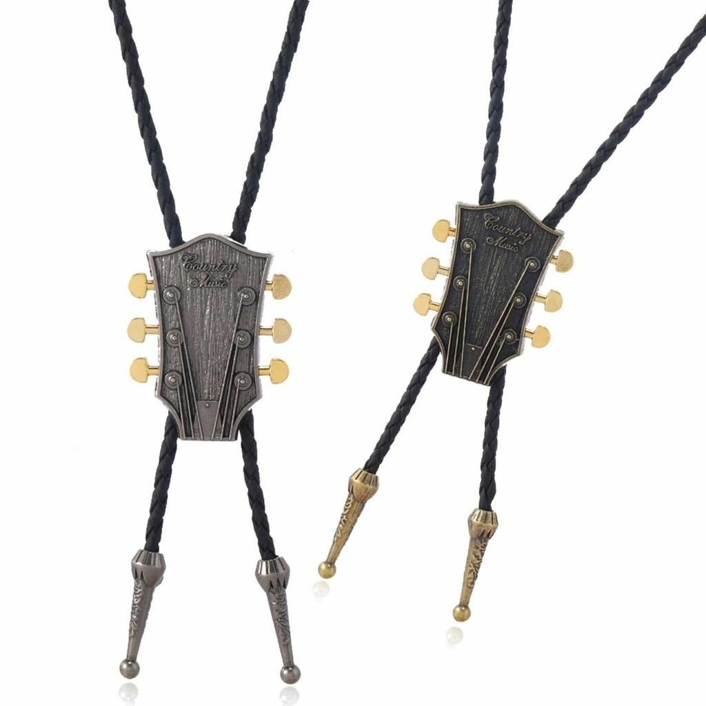 Винтажные галстуки для гитары