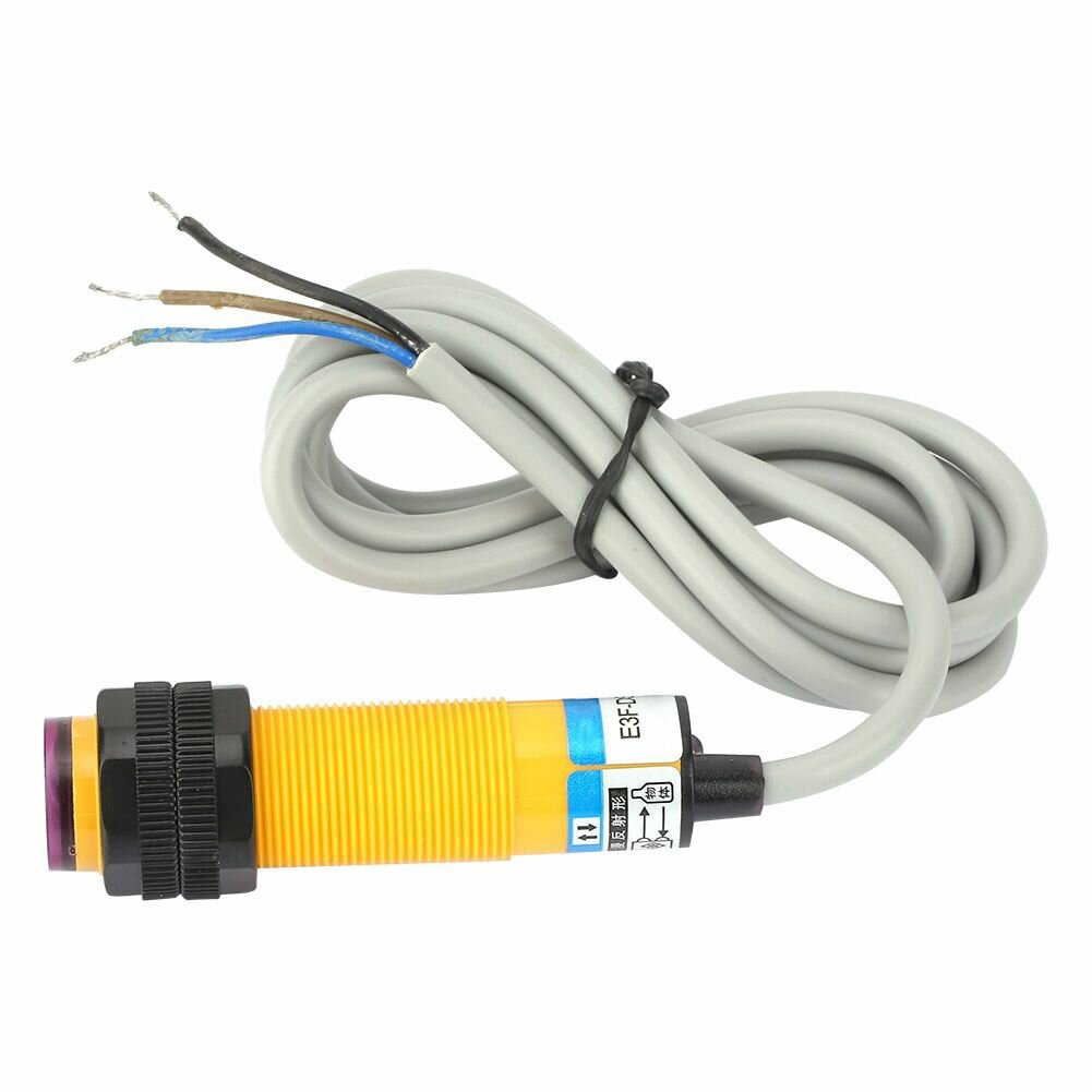 Фотоэлектрический переключатель E3F-DS10P1, 10 см, PNP NO, DC12-24 В, инфракрасный датчик