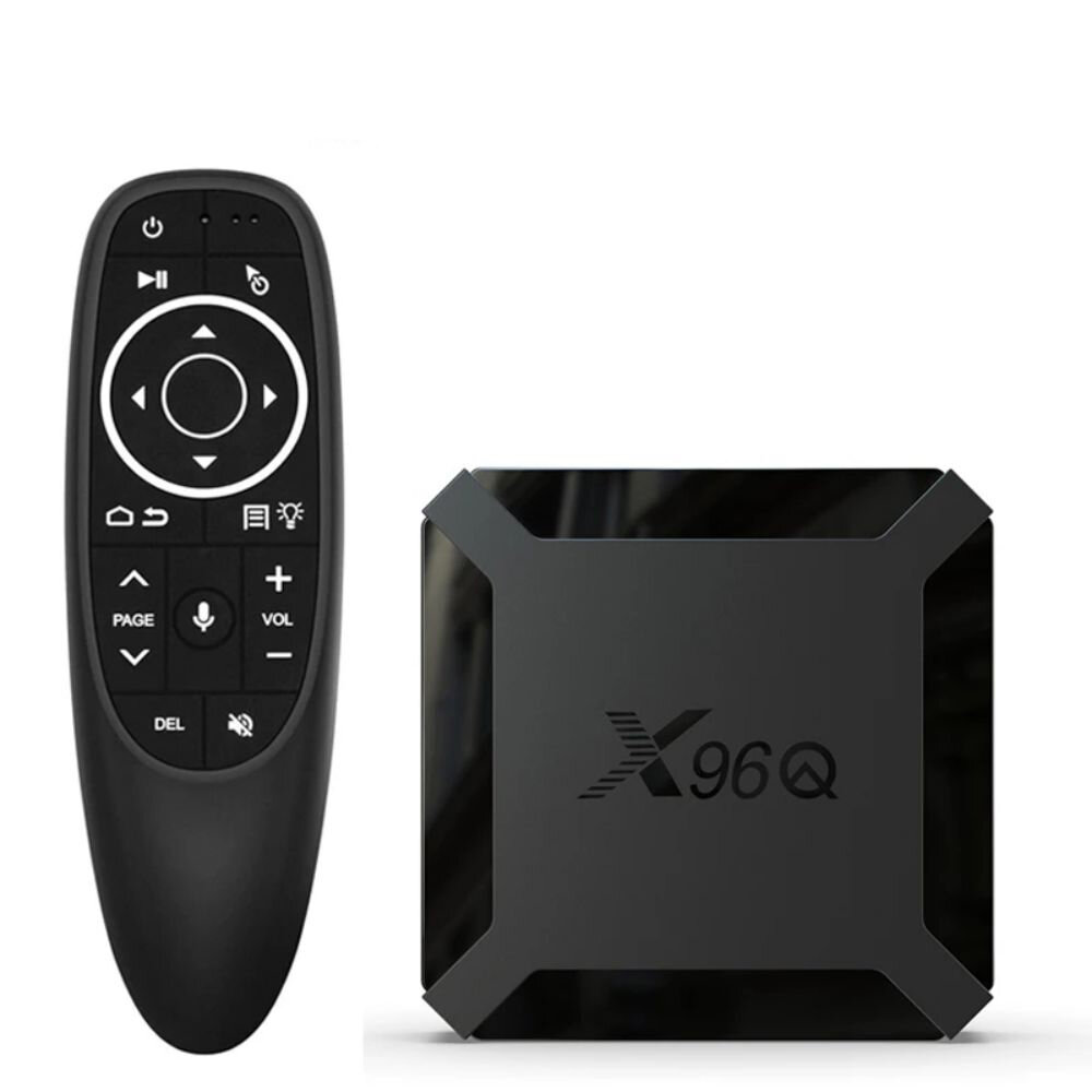 X96Q Android 10.0 Smart TV BOX 2 ГБ 16 ГБ Allwinner H313 Quad Core 2.4G WIFI 4K VS Mini Set Top Box 1 ГБ 8 ГБ