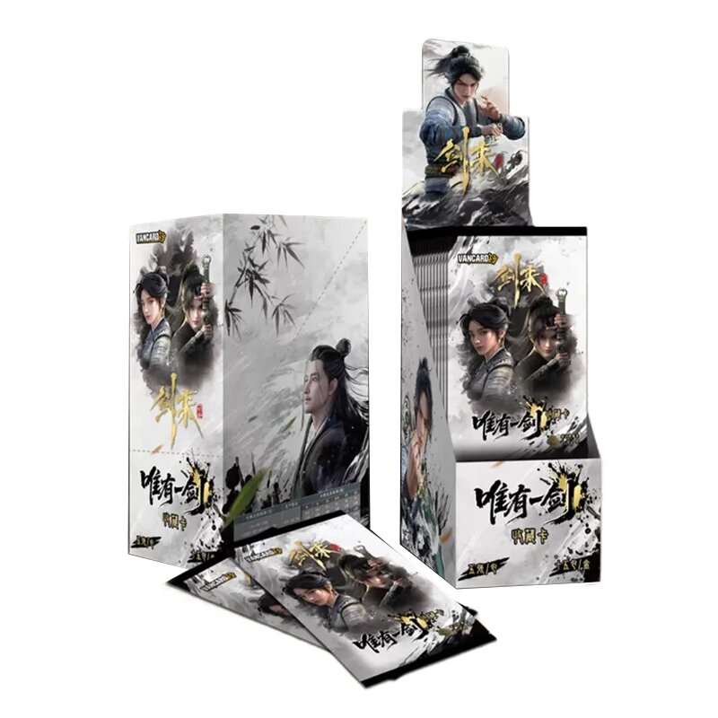 Коллекционная карта Renegade Immortal Sword of Coming Swordsman Online 3 Bandai 1box 15packs 75pcs-1