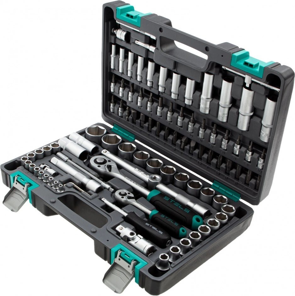 Набор инструментов для автомобиля и дома, 1/2", 1/4", CrV