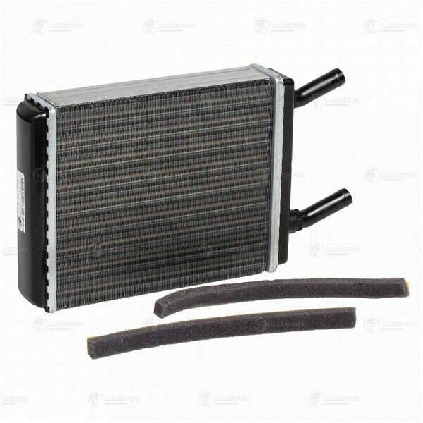 Радиатор отопителя для а/м ГАЗ 3102-3110 Волга (до 2003, 16мм, алюм.), LUZAR LRH0310