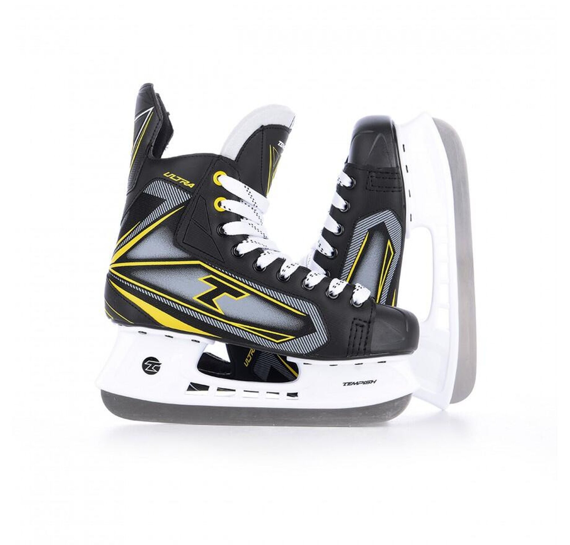 Коньки Decathlon TEMPISH Ultra ZR - 40, мужские, хоккейные, нейлон, сталь, черные
