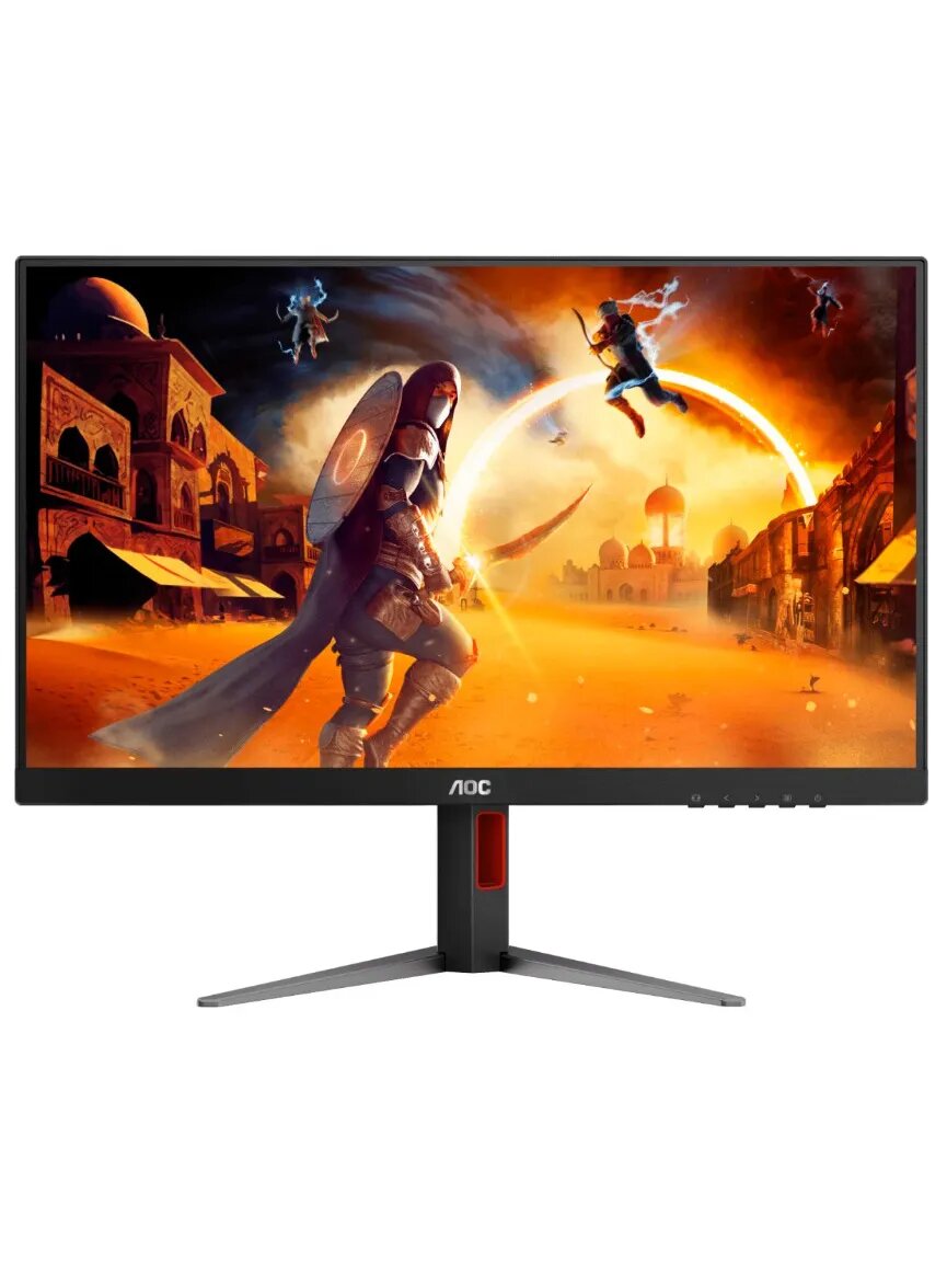 Монитор 27" AOC, Q27G4/D, IPS, 200Гц, 16:9, игровой Черный/Красный