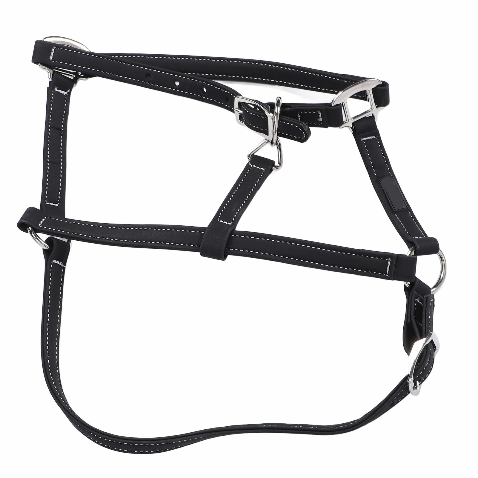 Конная уздечка из нейлона, регулируемая уздечка для лошади, аксессуар для конного снаряжения, размер L, подходит для роста 4,43 5,41 фута