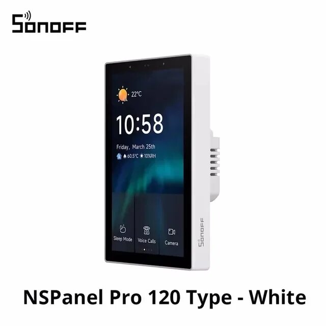 SONOFF NSPanel Pro 120 сенсорный экран для умного дома NSPanel120PW