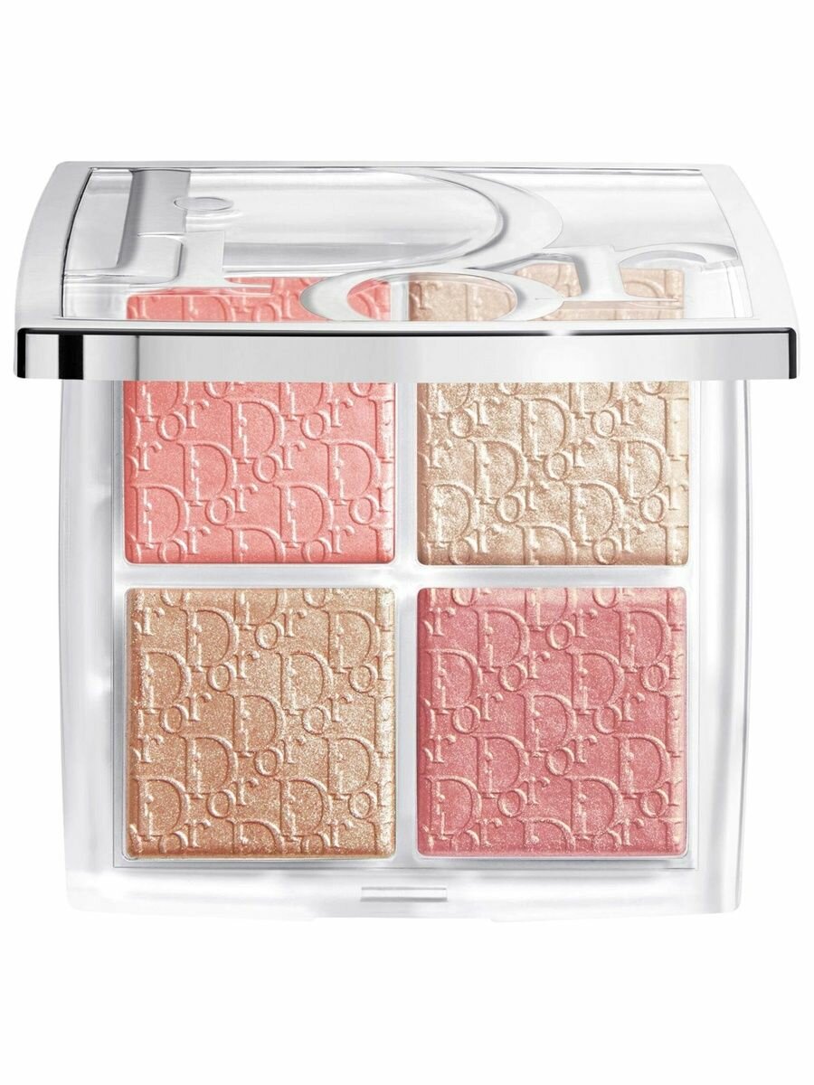 Палитра хайлайтеров Dior Backstage Glow Maximizer Palette - 003 Pearly Peach Glow