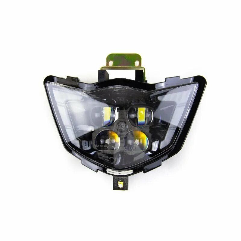 Блок фары питбайк/Kayo/BSE светодиодный круглые диоды