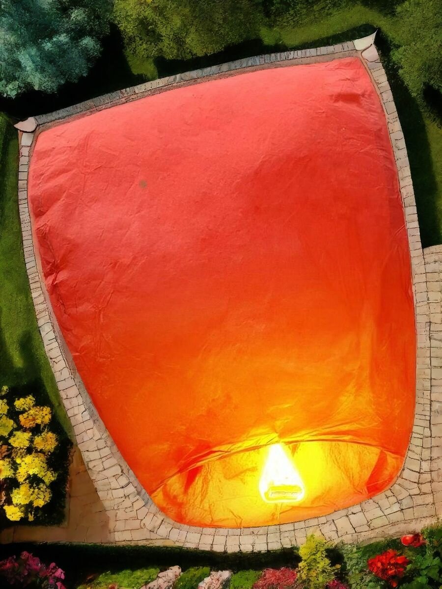 Небесный фонарь желаний, Китайский Красный фонарь, 2шт