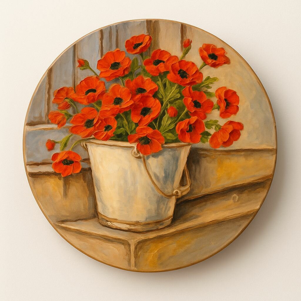 ManeTiles Сырная доска, 23х23 см, Керамика