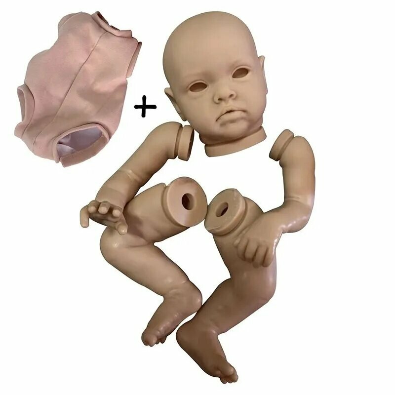 Неокрашенный и разобранный набор кукол-реборнов, размер готовой куклы 50 см, Reborn Chantal