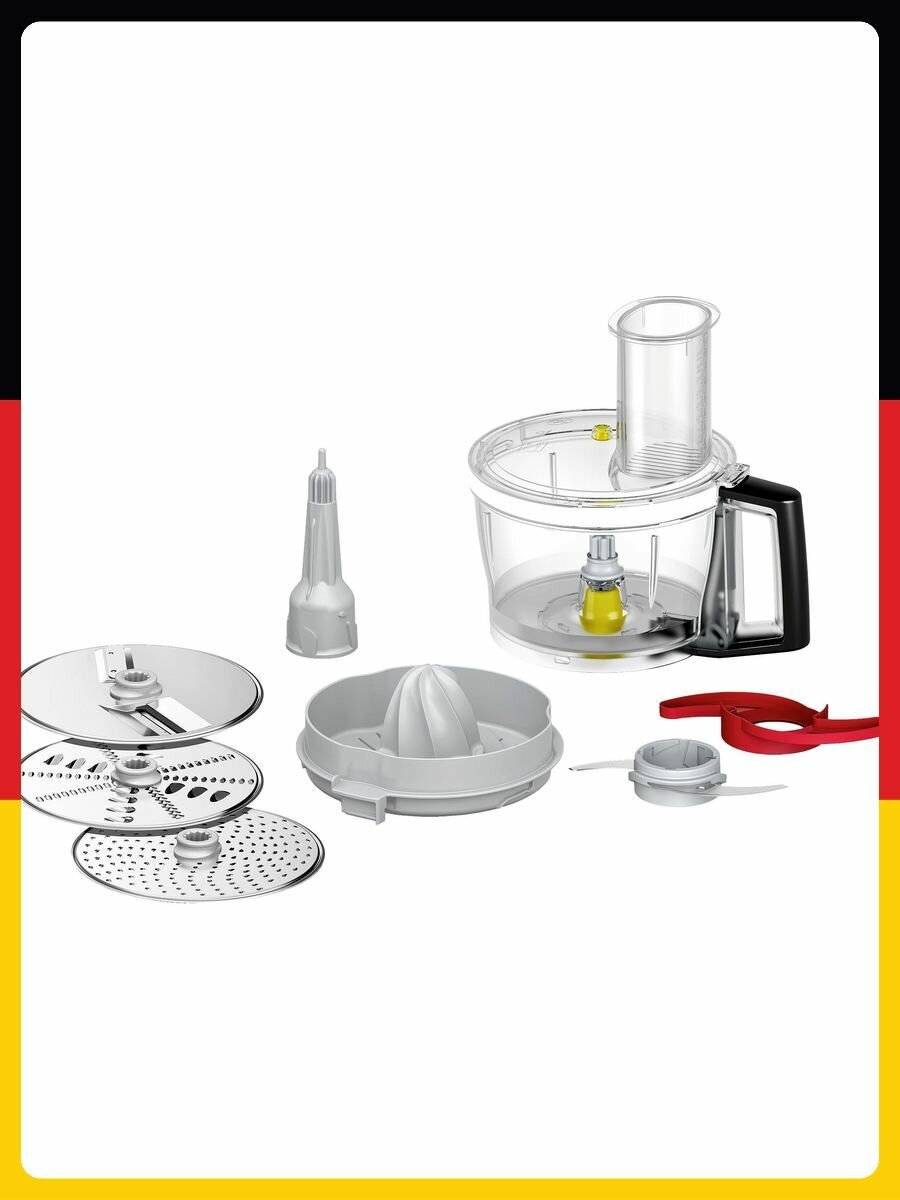 Кухонный комбайн Bosch MUZ9VLP1 прозрачный, серый