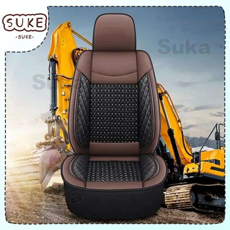 Автомобильный чехол на Передние сиденья, Натуральная кожа, 1 шт.