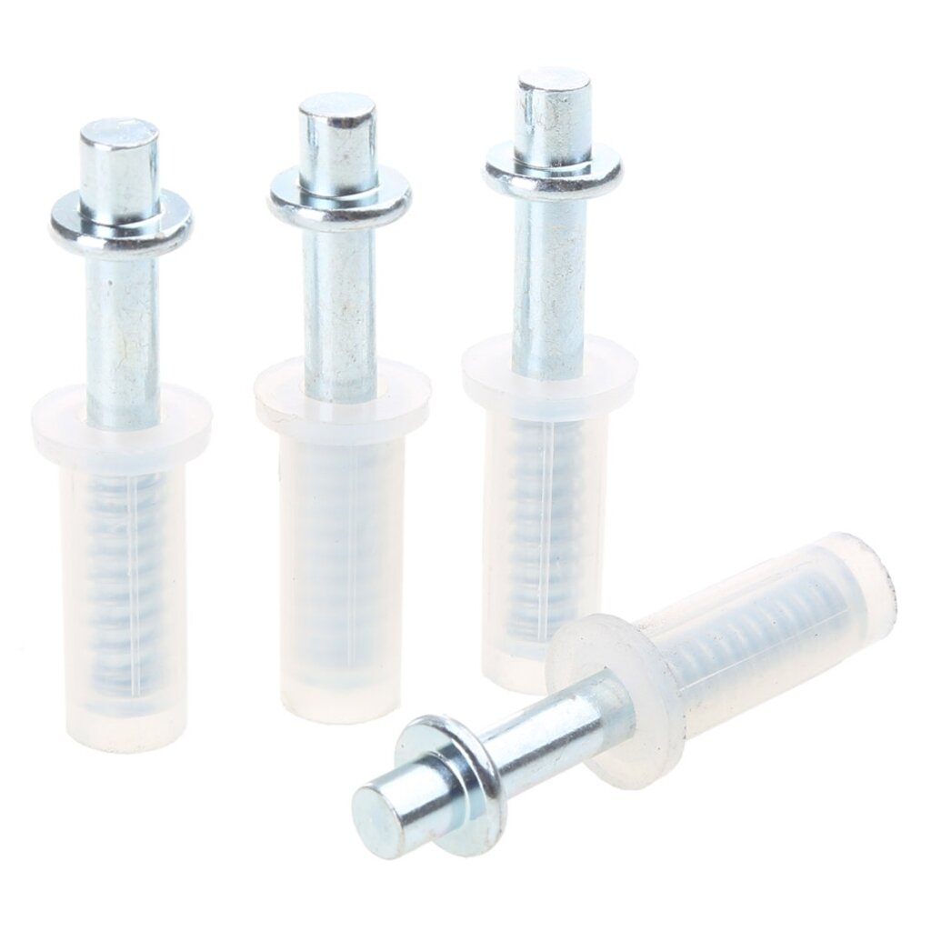 Модернизированный комплект Фурнитуры для Двустворчатых дверей, 4 комплекта Деталей для Ремонта Фурнитуры для Двустворчатых дверей Шкафа, Легкие Шарниры для верхней части Двустворчатых дверей