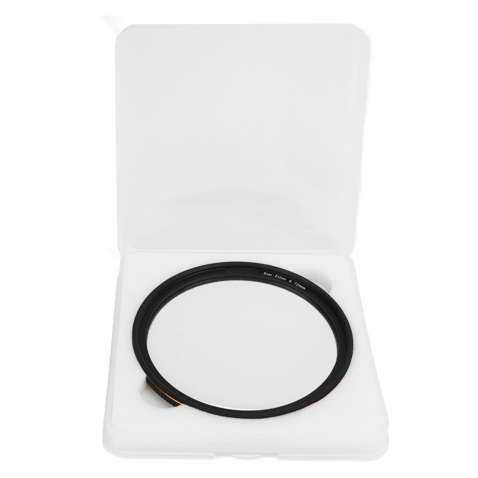 Регулируемый звездный фильтр против царапин, звездообразный фильтр для объектива, 4 точки, антибликовое покрытие, звездный фильтр для зеркальных камер 72 мм