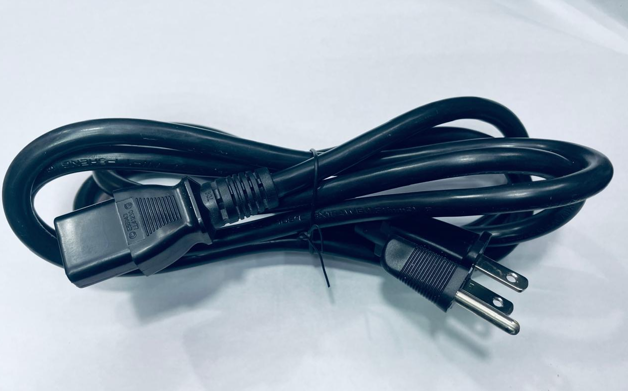 Кабель питания I-Sheng E88265, 3-pin, экранированный, черный LL81924