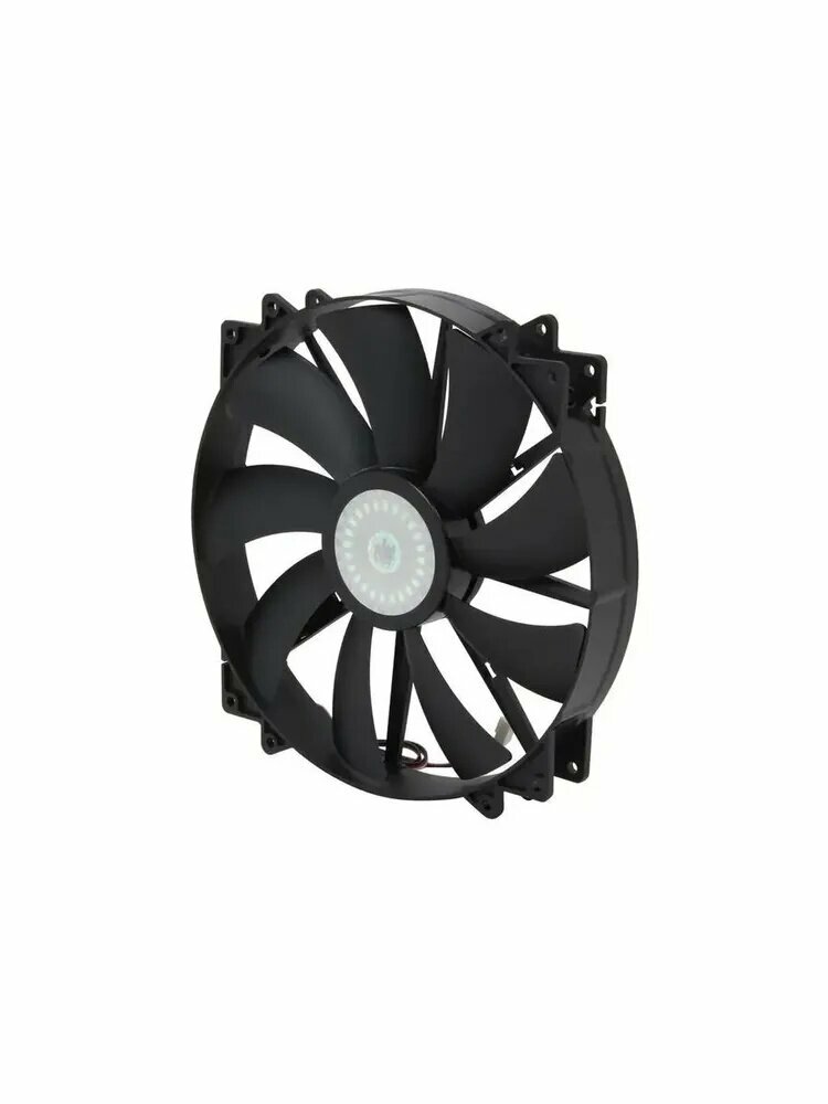 Бесшумный вентилятор Cooler Master MegaFlow 200 - Втулка с подшипником 200 мм для корпусов компьютеров (черный)
