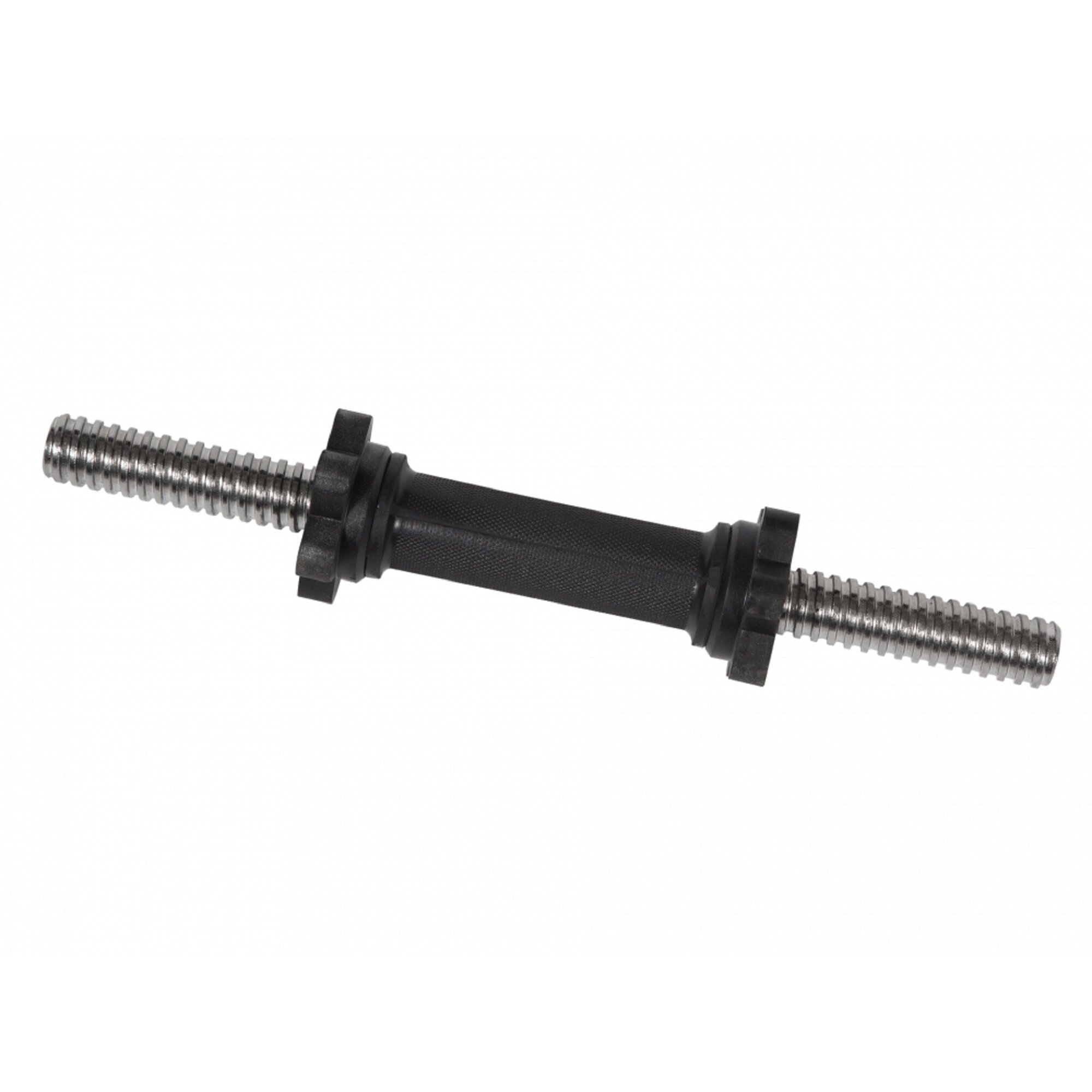 Гриф гантельный d 25 мм обрезиненная ручка/гайка Вэйдера L360 мм MB-BarM25-370B